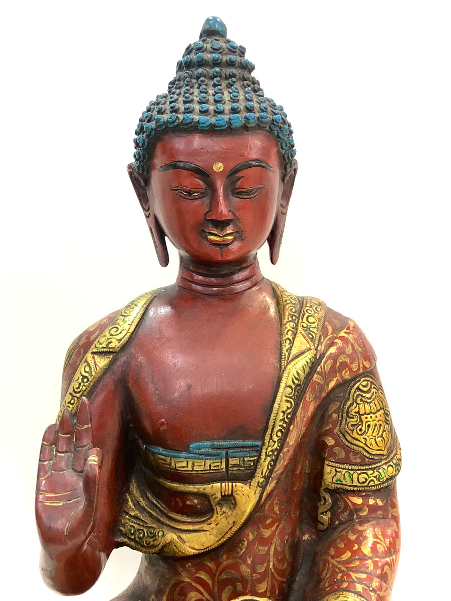 Tathagat (Lord Buddha In Panchdhatu) – Om Prakash and Sons