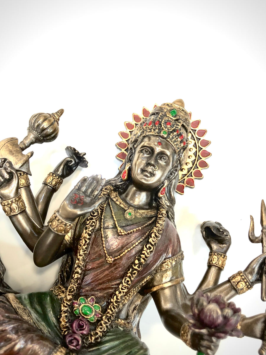 Maa Durga in Bonded Bronze – Om Prakash and Sons